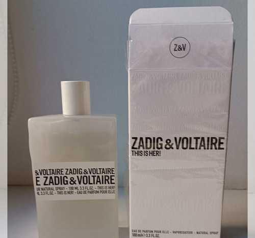 Zadig&voltaire This Is Her парфюмерная вода 100 мл