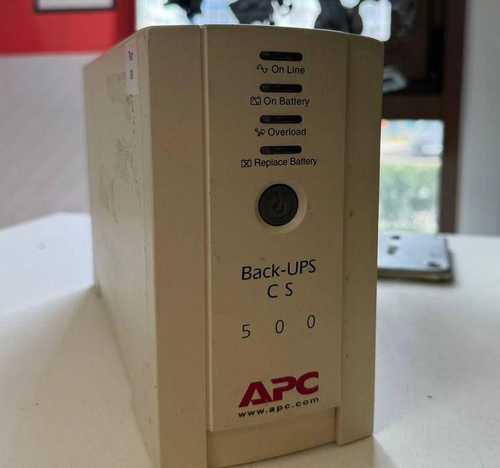 Ибп APC back ups cs 500 (без АКБ)