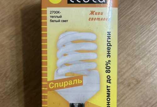 Лампа энергосберегающая ecola Е14 25W 2700К