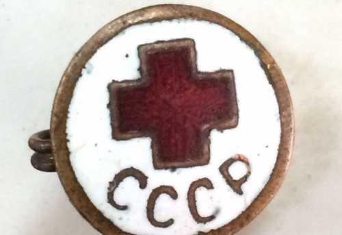Знак Значок Донор СССР. Тяжёлый