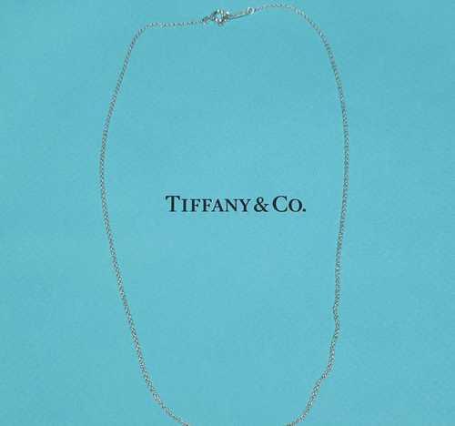 Серебряная цепочка Tiffany & Co 40.6 см