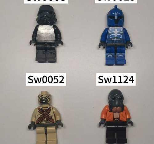 Lego Star Wars minifigures