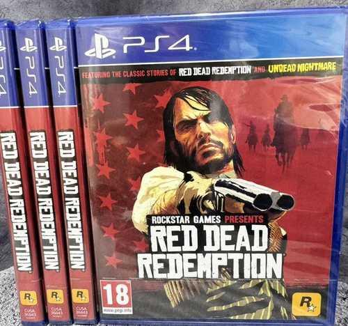 Red Dead Redemption ps4 (новый)