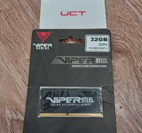 Оперативная память SO-dimm patriot viper steel PVS