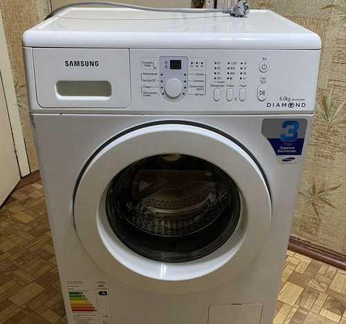 Стиральная машина Samsung Diamond WF-E592NMW 6.0kg