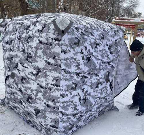 Зимняя Палатка Куб для зимней рыбалки