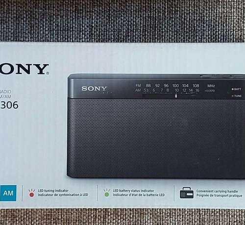 Sony ICF-306 новый радиоприемник
