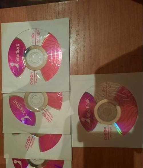 DVD-R диски чистые