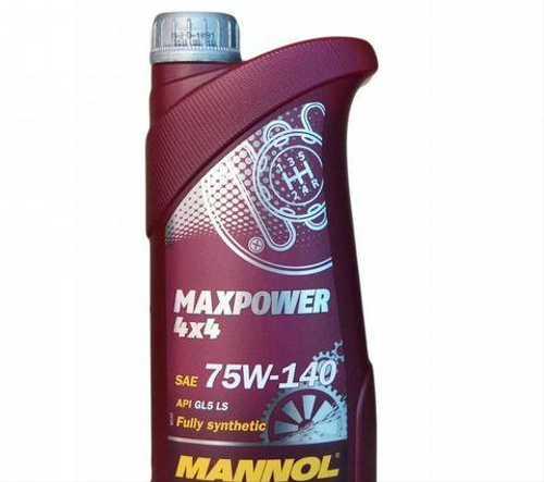 Масло mannol 75w140 трансмиссионное синт. GL5 1 л