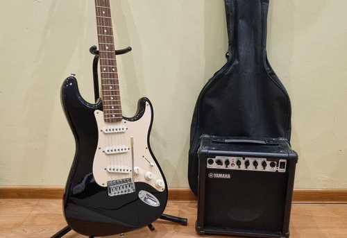 Электрогитара Fender Bullet с Комбиком Yamaha