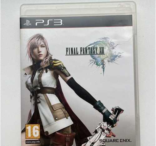 Диск Final fantasy xiii для ps3