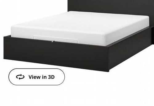 Кровать 180*200 Malm IKEA + тумбы