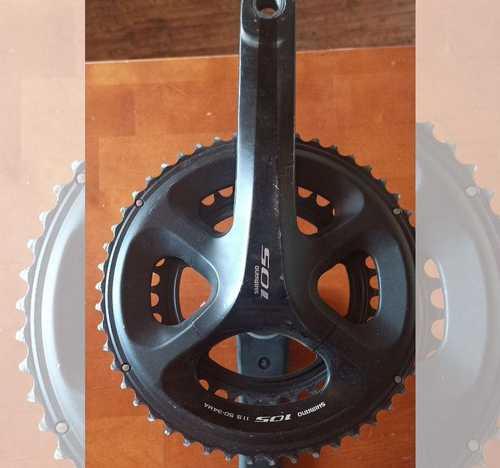 Система шатунов shimano 105 FC-5800,172,5 mm