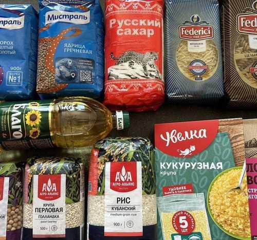 Набор продуктов бесплатно
