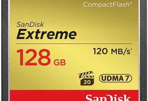 Карта памяти SanDisk CompactFlash Extreme (120/60M