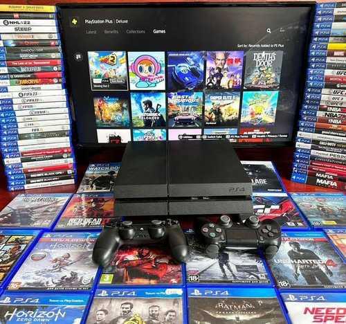 Sony PlayStation 4 + 130 игр