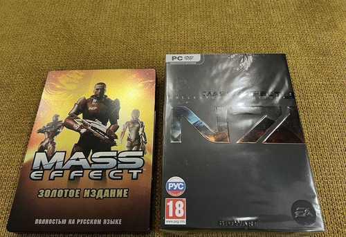Mass Effect 1 и 3 коллекционки в стилбуках