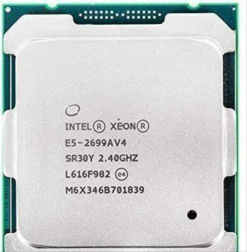 Intel Xeon E5-2699Av4 22 core 2.4-3.6GHz