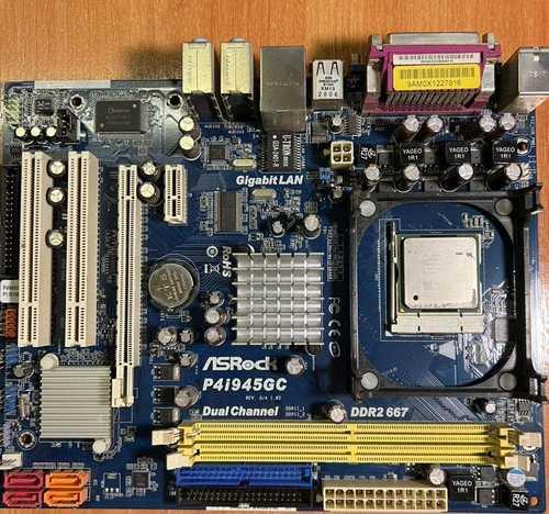 Материнская плата asrock P4i945GC