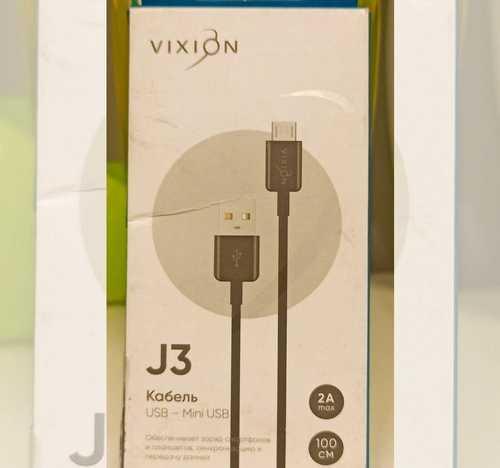 Кабель Vixion USB -mini USB 100 см