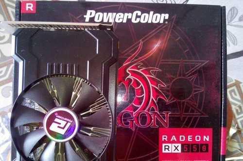 RX 550 2gb Power Color