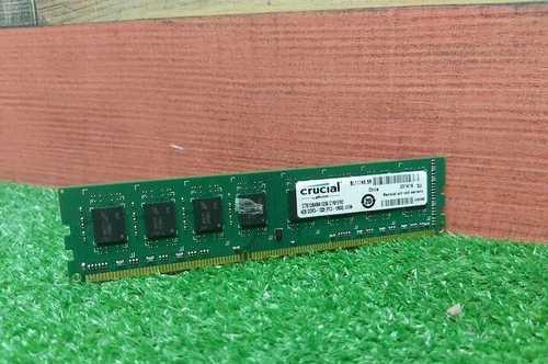 DDR3 4Gb / Озу для пк Crucial CT51264BA160B.C16FE