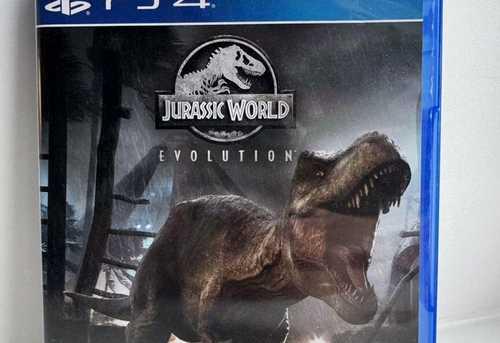 Jurassic world evolution ps4 (подходит для ps5)