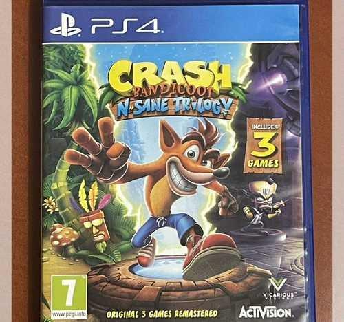 Crash bandicoot n sane trilogy ps4