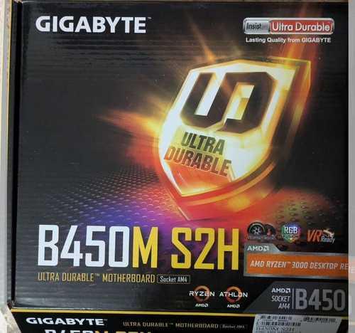 Gigabyte b450m s2h   16gb DDR4