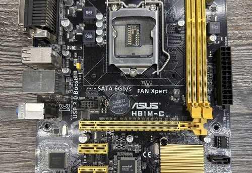 Материнская плата Asus 1150 H81M-C 2xDDR3