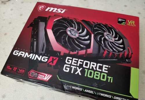 Видеокарта MSI GeForce GTX 1080 Ti Gaming X 11G