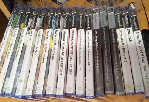Лицензионные игры на ps2, диски PlayStation 2