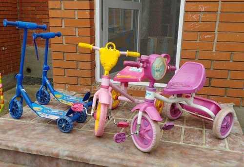 Детский велосипед бу самокат