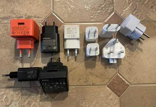Блоки питания USB оригинал, разные бренды