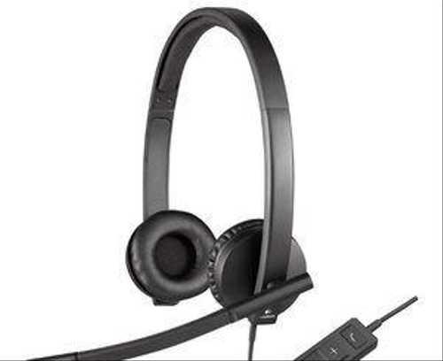 Гарнитура Logitech Headset H570e Stereo USB 981-0