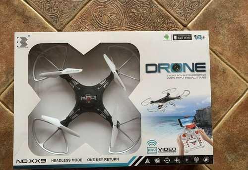 Новый квадрокоптер дрон fpv