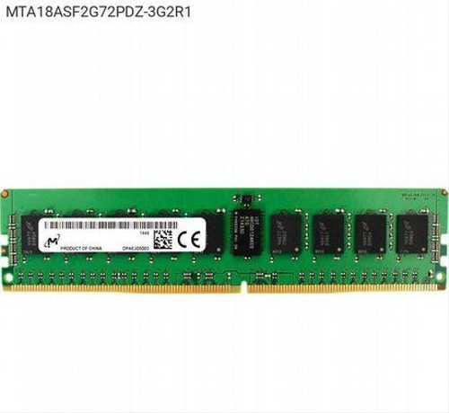 Модуль памяти Micron 16GB dimm DDR4 REG 3200MHz, M