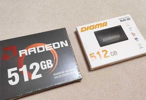 Новые диски SSD 512Gb, чек, гарантия 3 г