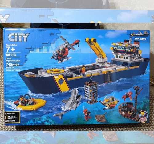 Конструктор city ship floats/745pcs