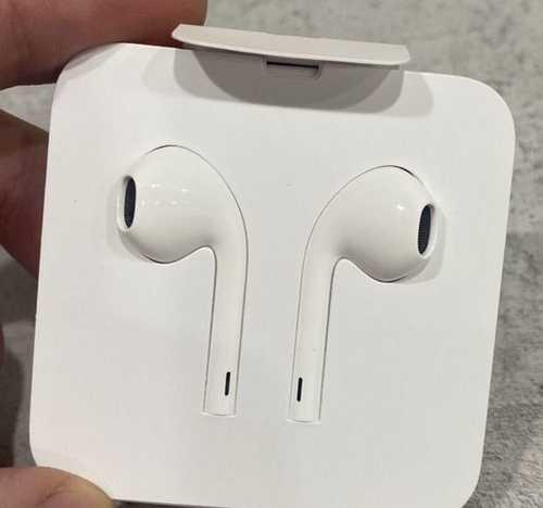 Наушники earpods проводные оригинал из комплекта