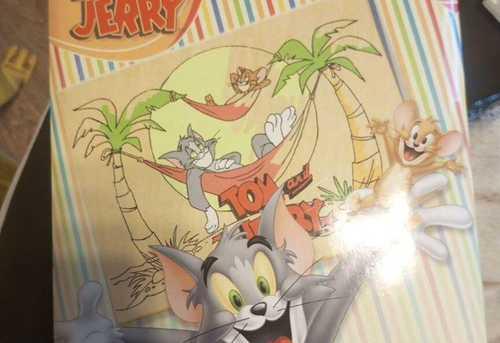 Картина для выжигания Tom and Jerry