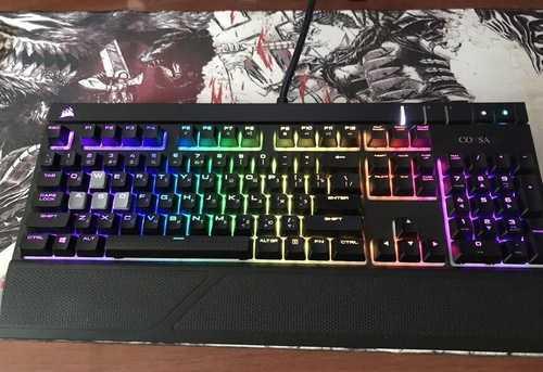 Corsair strafe RGB Cherry MX Red Black USB