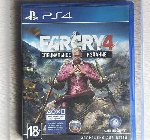 Far cry 4 специальное издание ps4 диск