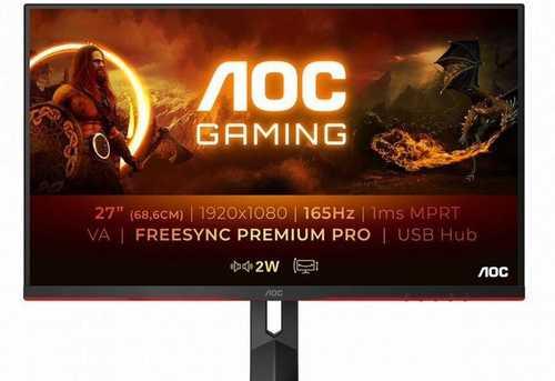 27" Монитор AOC Q27G2S/EU, 2560x1440, 165 Гц, IPS