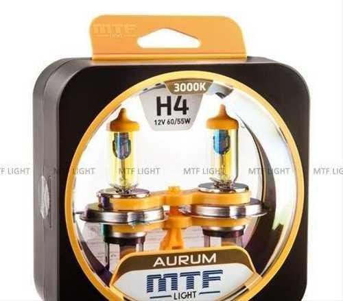 MTF Комплект галогенных ламп H4/ H7 Aurum 2 шт