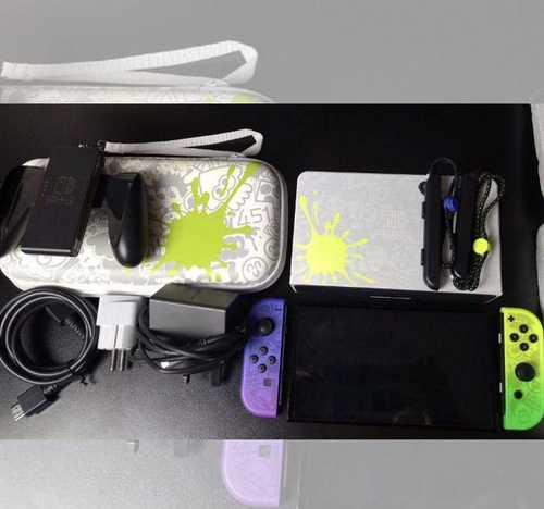 Nintendo Switch oled Splatoon 3 Edition