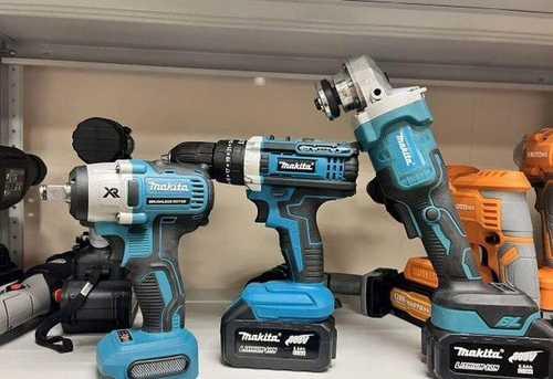 Шуруповерт + гайковерт + Ушм Makita 3 в 1