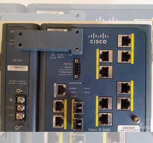 Cisco ie 3000 + блок питания Б/у