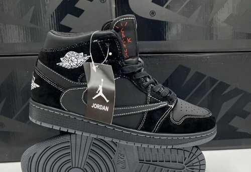 Кроссовки зимние Nike black phantom