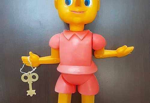 Игрушка кукла "Буратино с золотым ключиком"